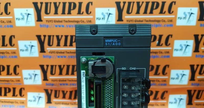 可程式控制器 FUJI MMPUC-51/AOO PLC MODULE - 裕益科技自動化設備可程式編碼器PLC分散式控制系統DCS